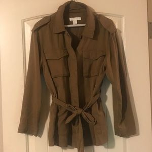 H&M | Jackets & Coats | Hm Brown Utility Jacket | Poshmark